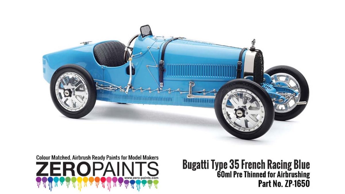 Bugatti Type 35 French Racing Blue Paint 30ml - ZP-1650