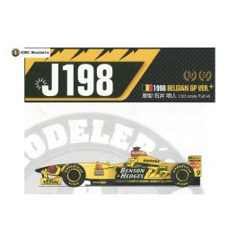 Jordan 198 Belgian Grand Prix 1998 1/20