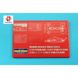 Ferrari 126C2 Formula 1 World Championship 1982 Photo Etched Set 1/20