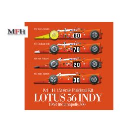 Lotus 56 Indy 500 Miles Indianapolis 1968 1/20
