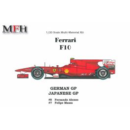 Ferrari F10 German / Japanese Grand Prix 2010 1/20