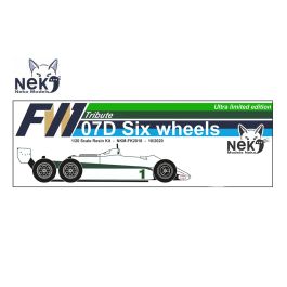 Williams FW07-D Six wheel 1982 1/20