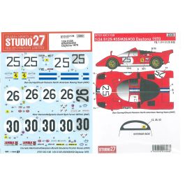 Ferrari 512S "Daytona 24 Hours" 1970 1/24