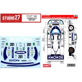 Mazda 787B #201 "Charge" All Japan Sports Prototype Championship 1991 1/24