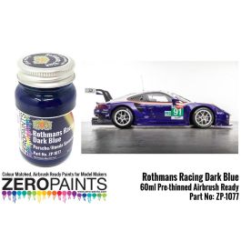 Rothmans Racing Dark Blue Porsche/Honda Paint 60ml ZP-1077