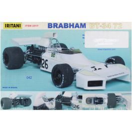 Brabham BT34 Argentine, Brazil and German Grand Prix 1972 1/20