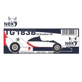 Toleman TG183B Brazilian Grand Prix 1984 1/20